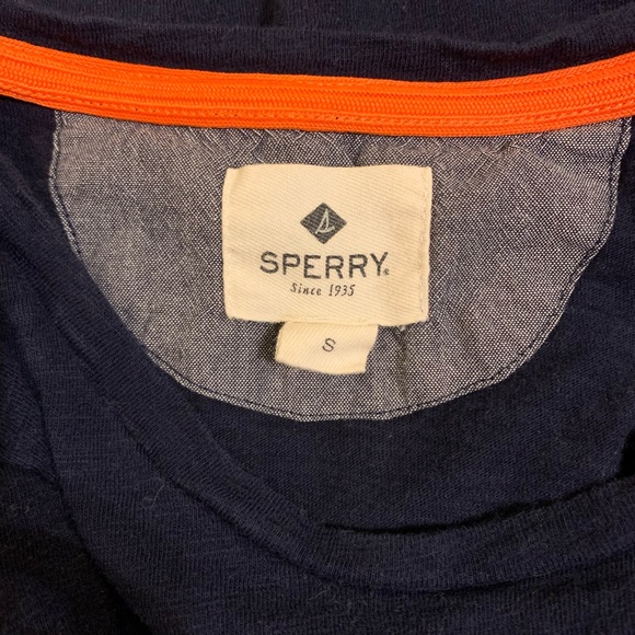 Sperry | Tops | Sperry Graphic Logo Tshirt Small | Poshmark